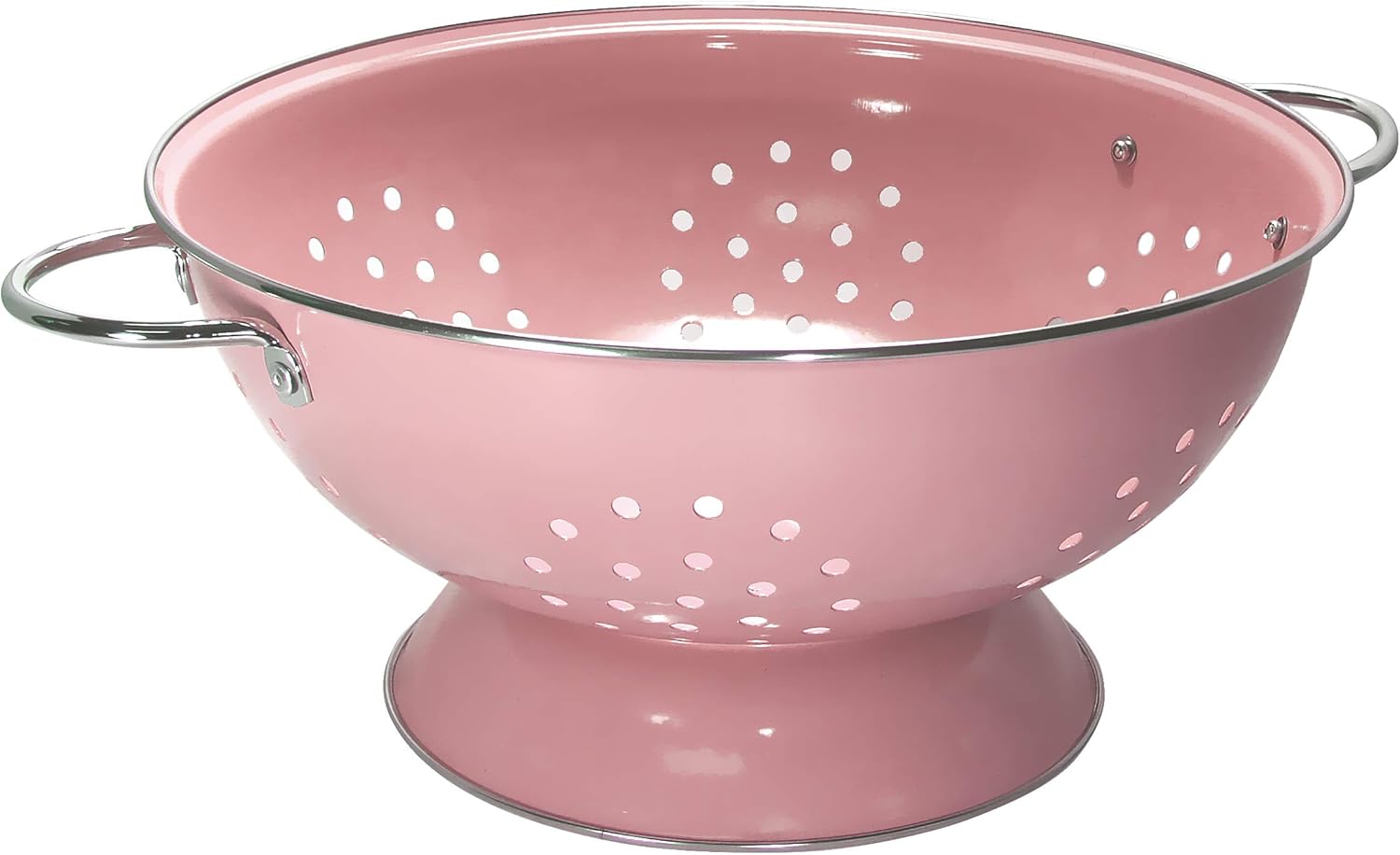Calypso Basics 7 Quart powder coated Colander, Pink : Buy Online at ...