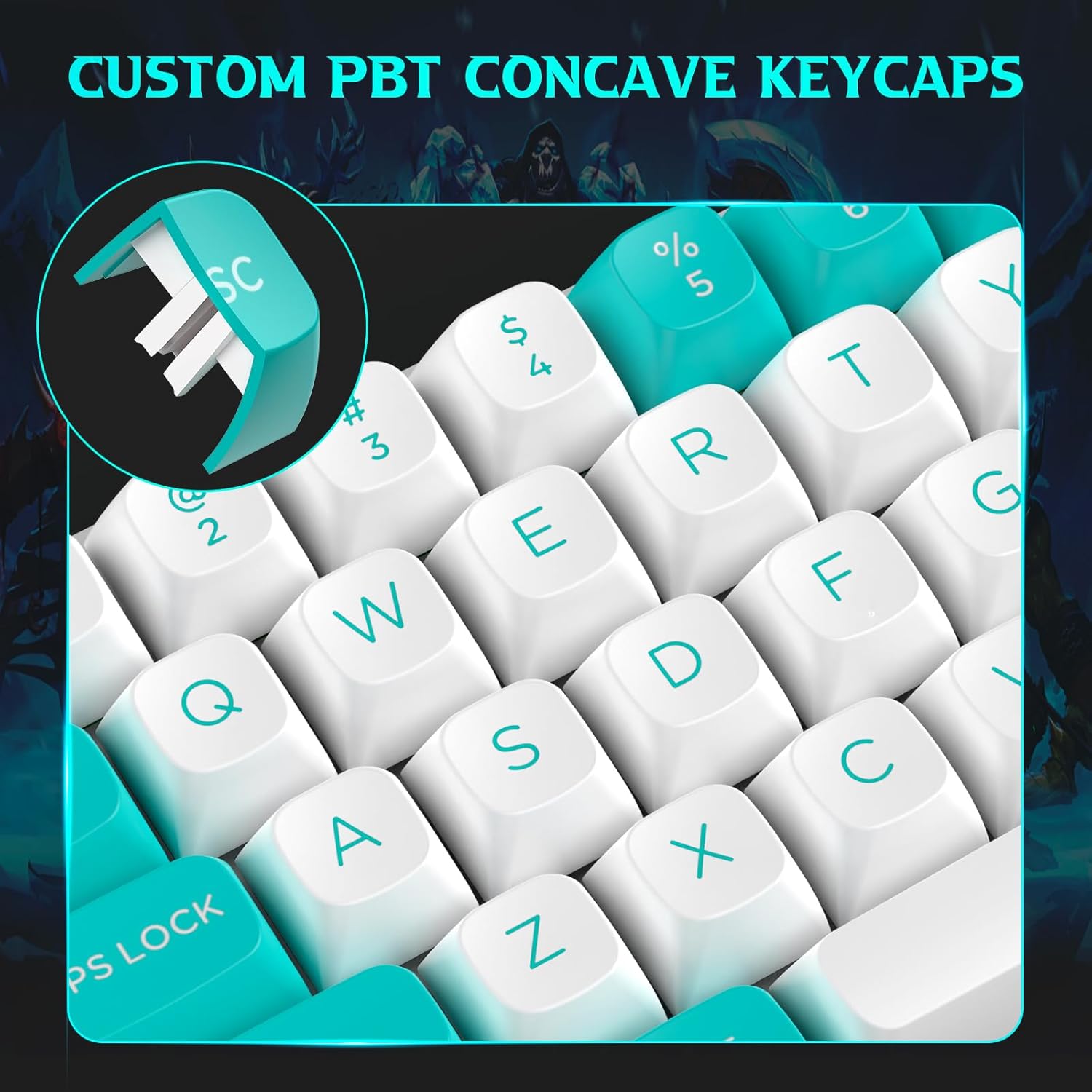 Redragon Rapid Trigger Mechanical Keyboard, Magnetic Switch Keyboard ...