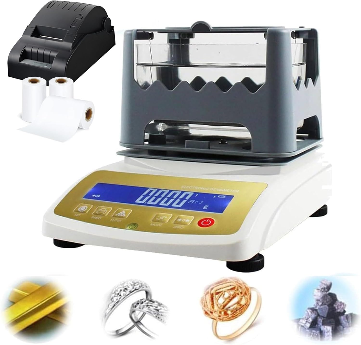 Amazon.com: JXUANMM Automatic Gold Testing Kit, Precious Metal Tester ...