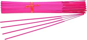 Amazon.com: 100 Unscented (Pink) Incense Sticks 11 inch - 100% Natural ...