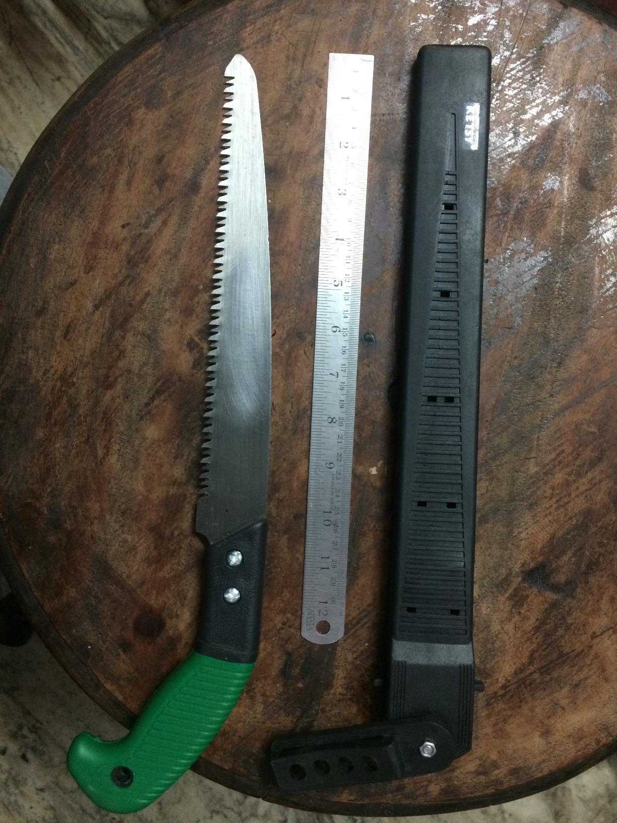 ketsy 800 Prune Saw 10 Inch Blade With Three Edge Sharpen Teeth | Hand-Powered Pruning Saw For ...