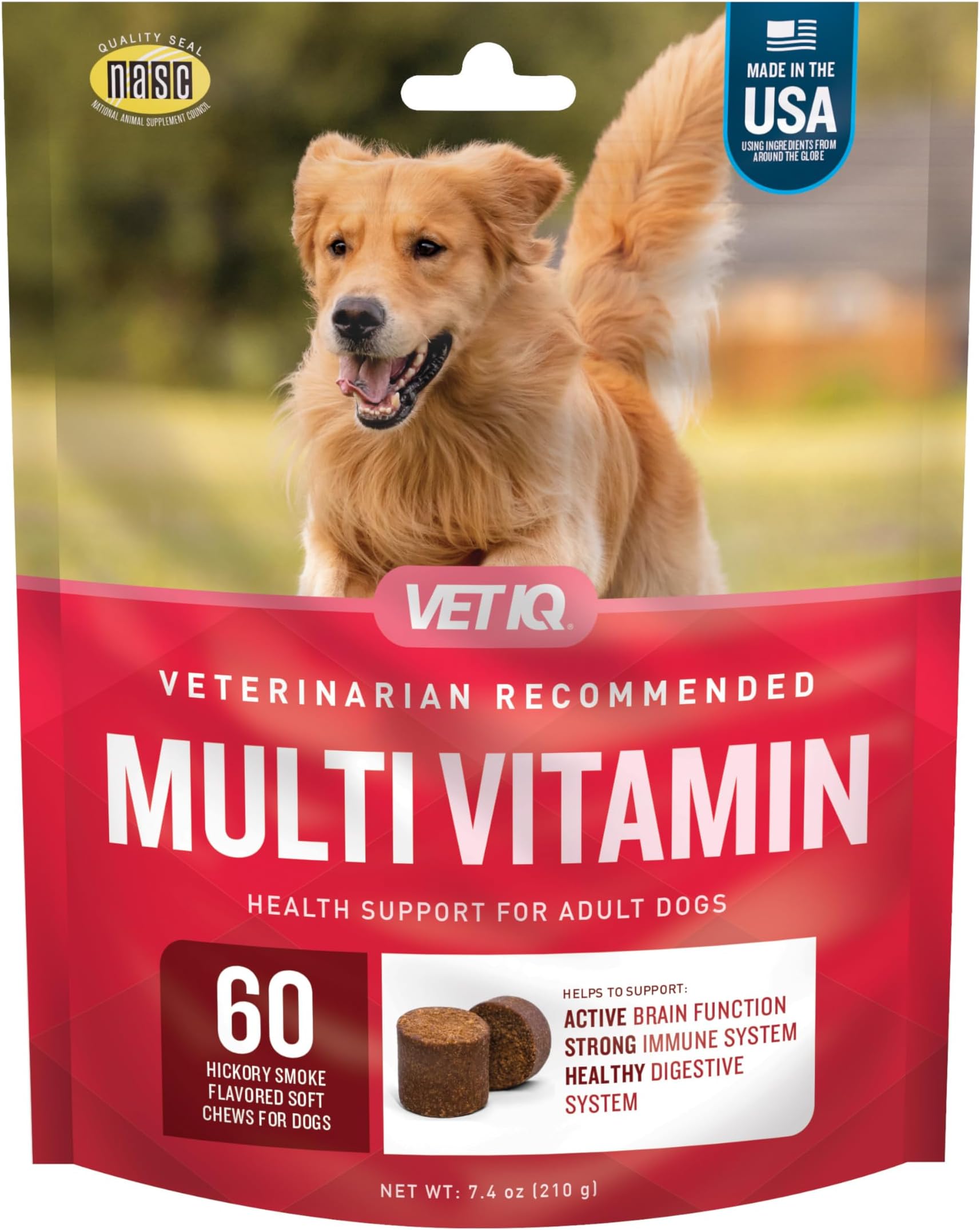 Amazon.com : Pet Tabs Plus Advanced Formula Vitamin Supplement, 60 ...