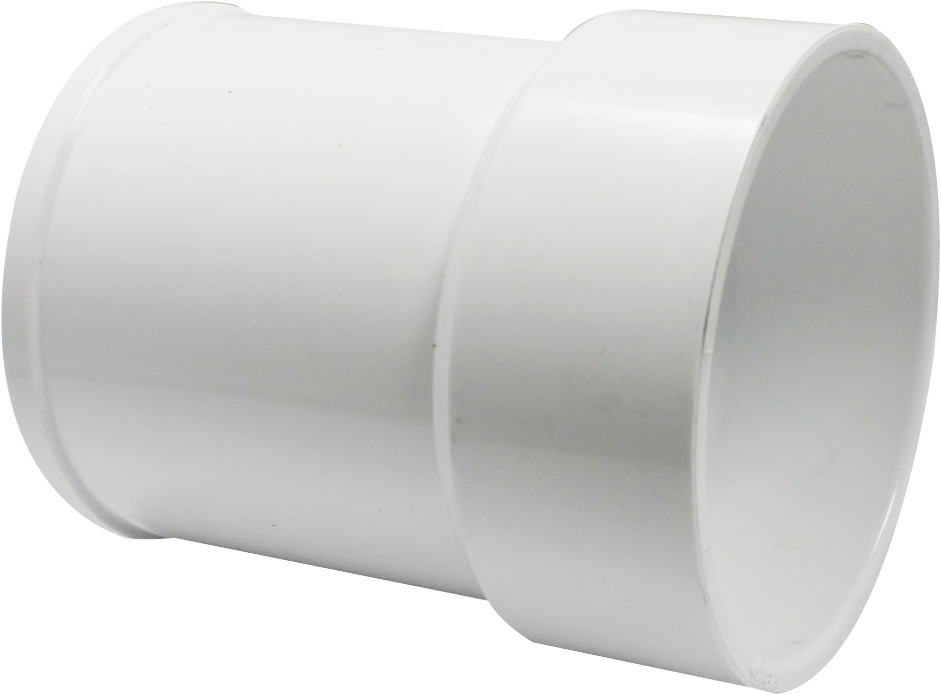 Amazon.com: Canplas 193454 PVC DWV Cast Iron Hub Adapter, 4-Inh ...