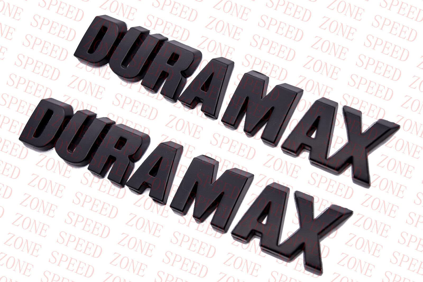 Amazon.com: 2Pc Silverado Duramax Hood Letter Logo Emblem Badge ...