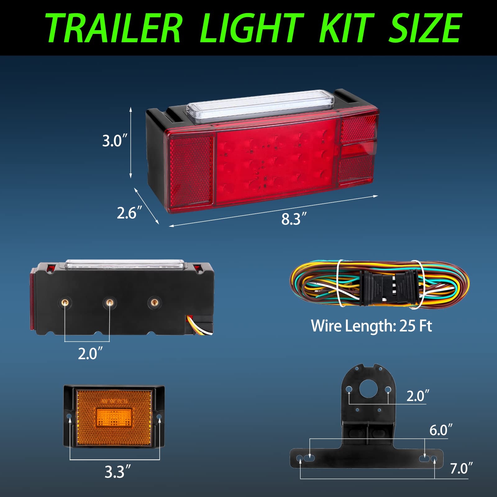 Submersible Led Trailer Lights
