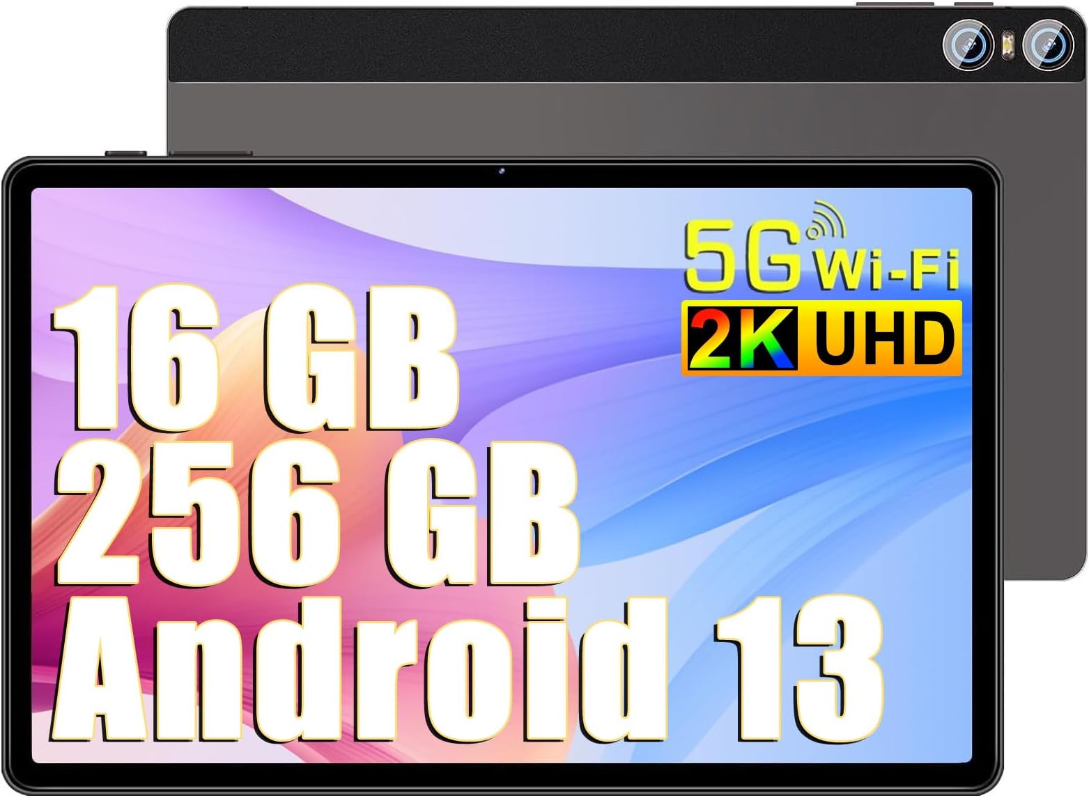 SEBBE Tablet 11 Pulgadas Android 13 Tablet PC Pantalla 2K 16GB RAM ...