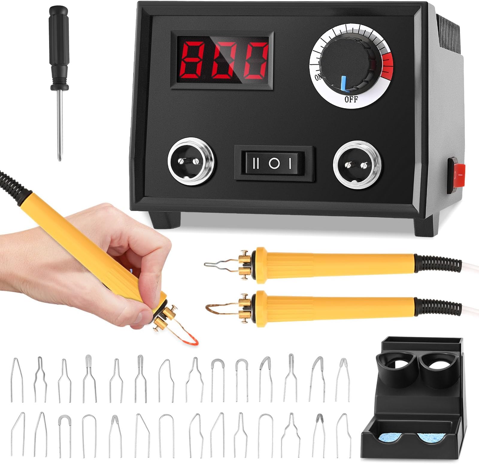 Kit de Pyrogravure au Bois Professionnel, Ensemble Outil de Fer à ...