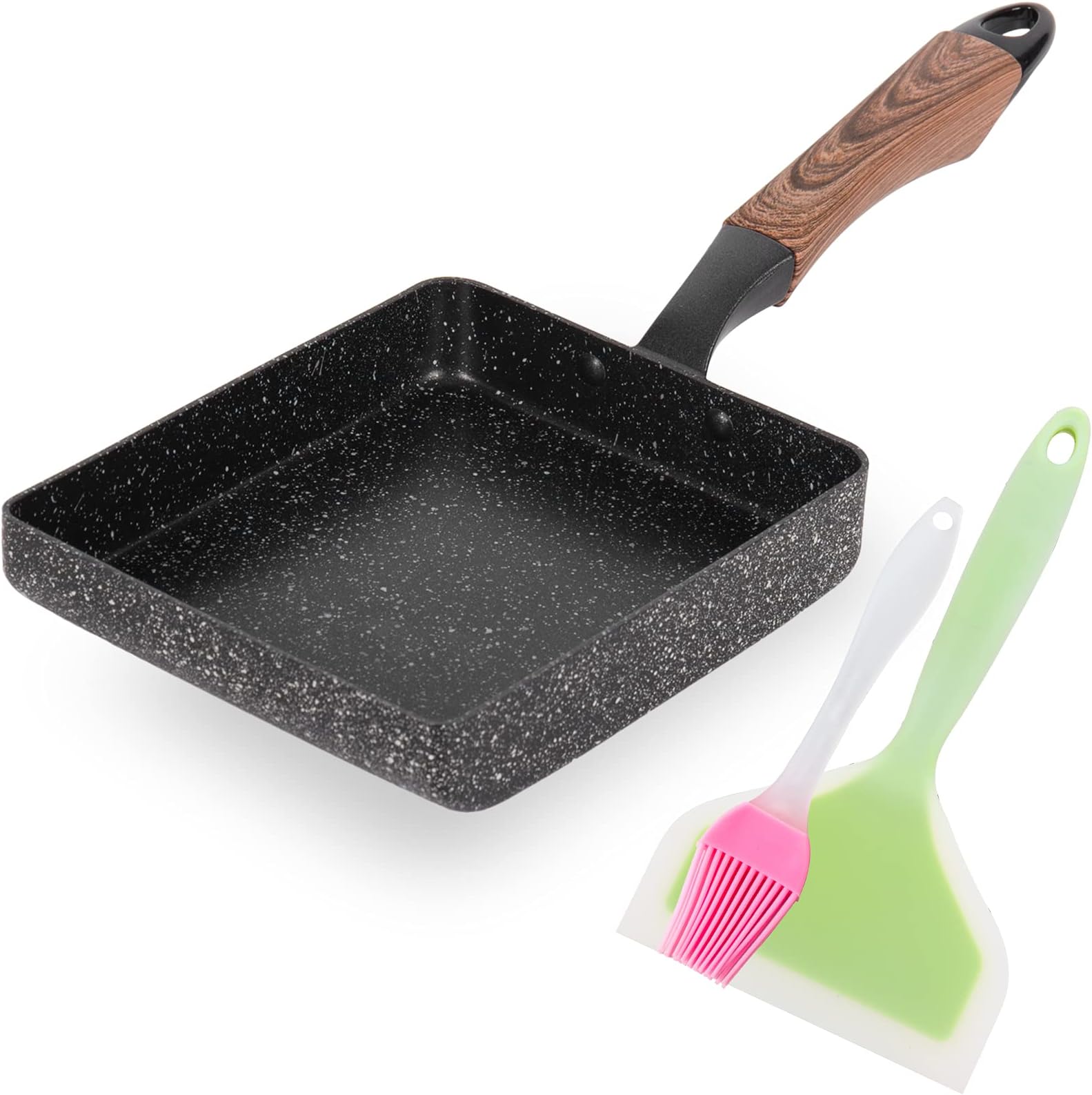 Amazon.com: Thermos Durable Series KEA-015 R Tamagoyaki Frying Pan with ...