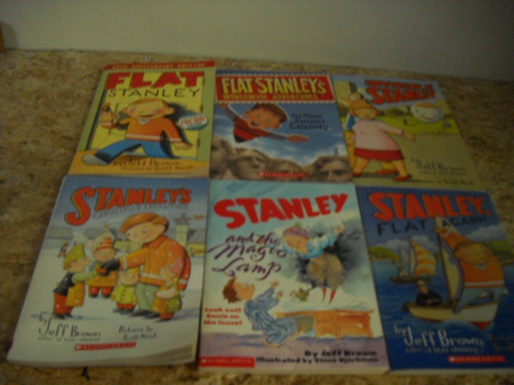 Jeff Brown "Flat Stanley" 6-Book Set:-Flat Stanley/Flat Stanley's ...