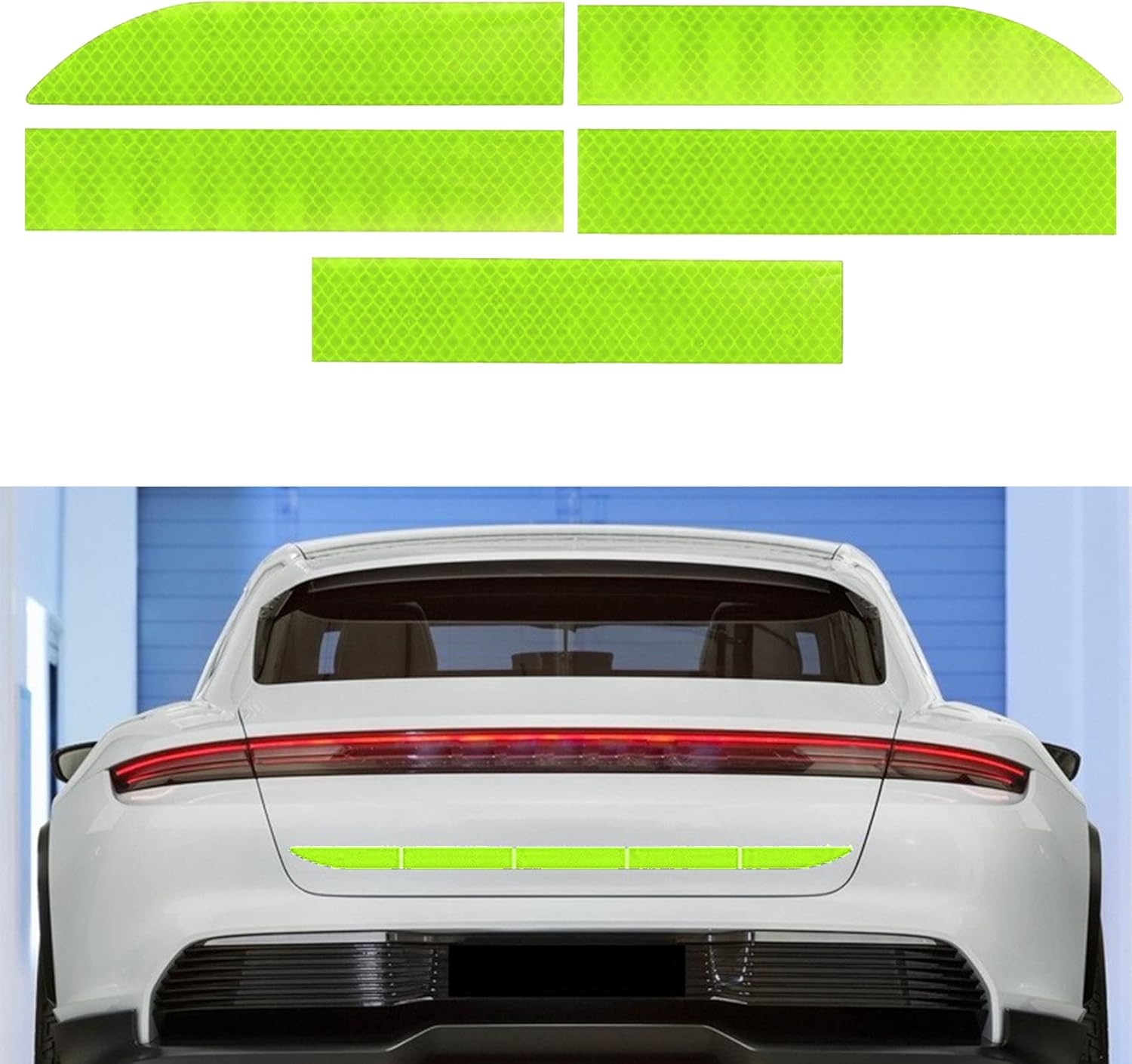 Amazon.com: Strong Reflective Stripe Stickers, Waterproof Self Adhesive ...