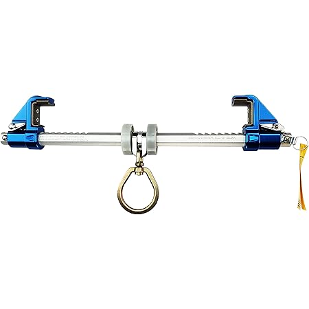 FallTech 7530 Steel, Trailing Beam Clamp Steel - Dual Ratcheting for ...