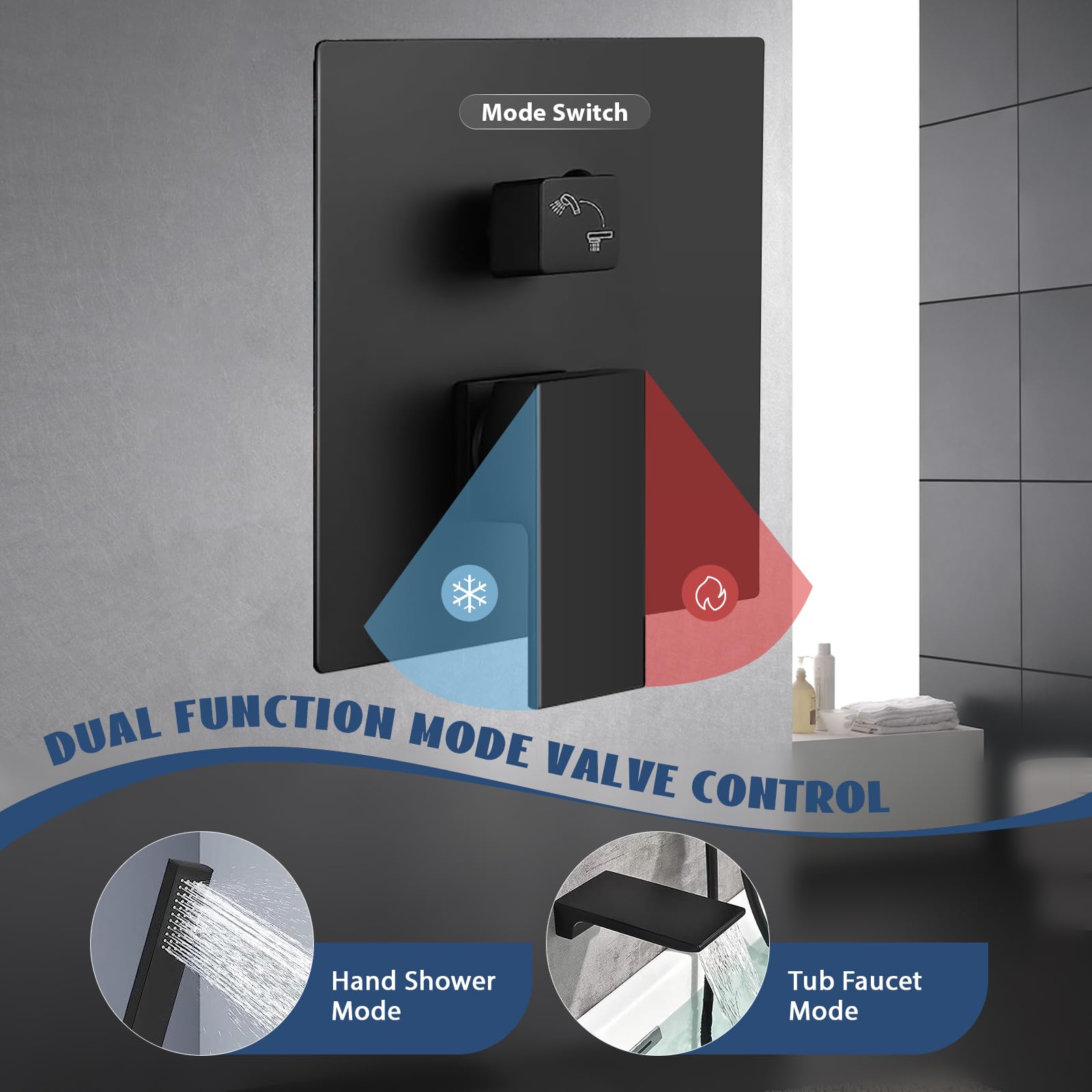 Waterfall Tub Faucet Wall Mount PHASAT Wall Mount Waterfall Tub Faucet ...