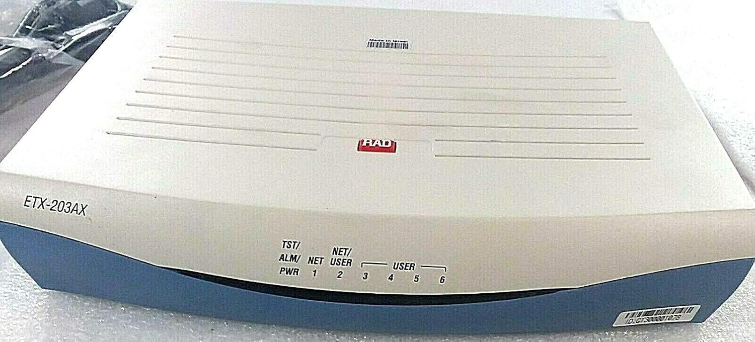 RAD Carrier Ethernet Demarcation Device; Part #ETX-203AX : Amazon.com ...
