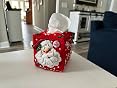 Amazon.com: Bucilla, Jolly St. Nick, Felt Applique Tissue Box Cover Kit ...