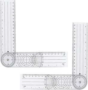 Plastic Goniometer Quick Angle Protractor Clear Angle Finder Angle ...