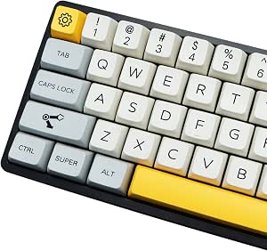 MOLGRIA Keycaps Heavy Industry Theme 128 Set para teclado mecánico ...