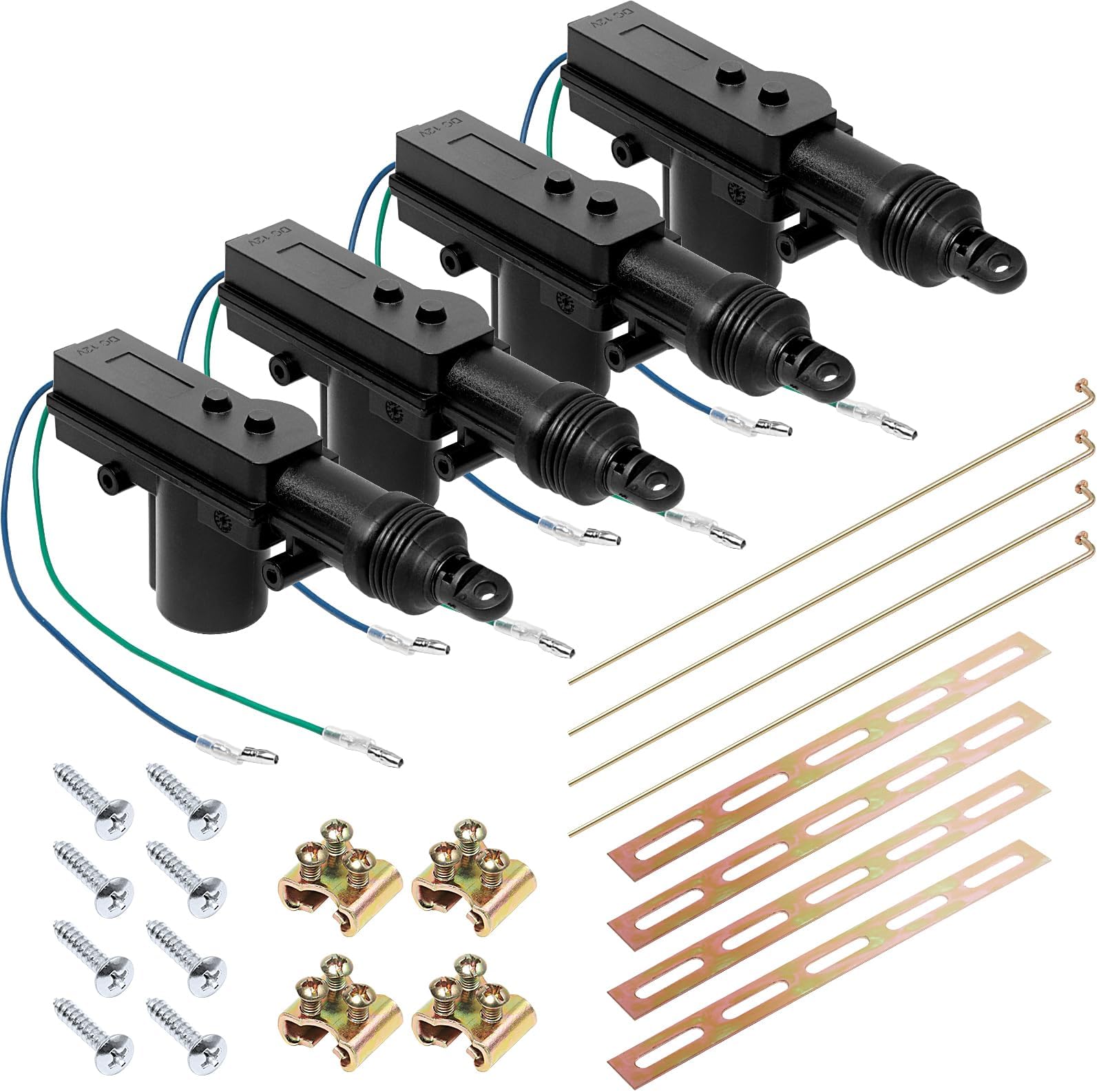 Amazon.com: ESUPPORT 4 X Black Car Motor Universal Heavy Duty High ...