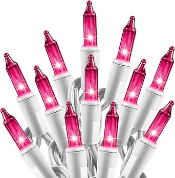 Amazon.com: Christmas Mini String Lights - 100 Count 25 Feet Detachable ...