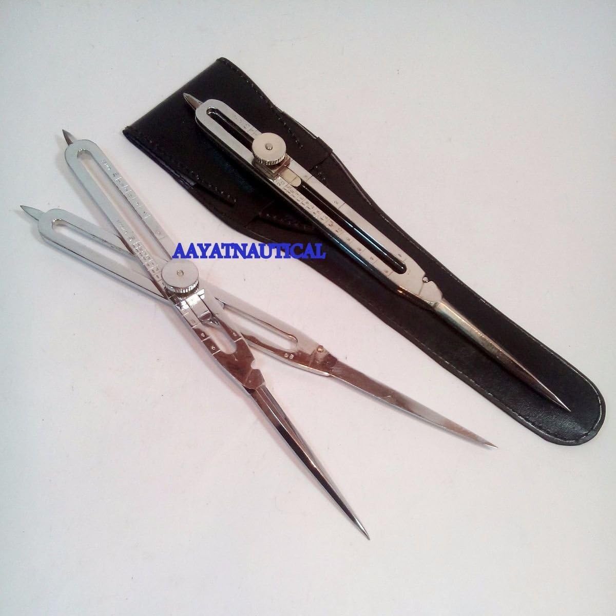 BRASS ANTIQUE DRAFTING TOOL PROPORTIONAL DIVIDER INSTRUMENT 9" : Amazon ...