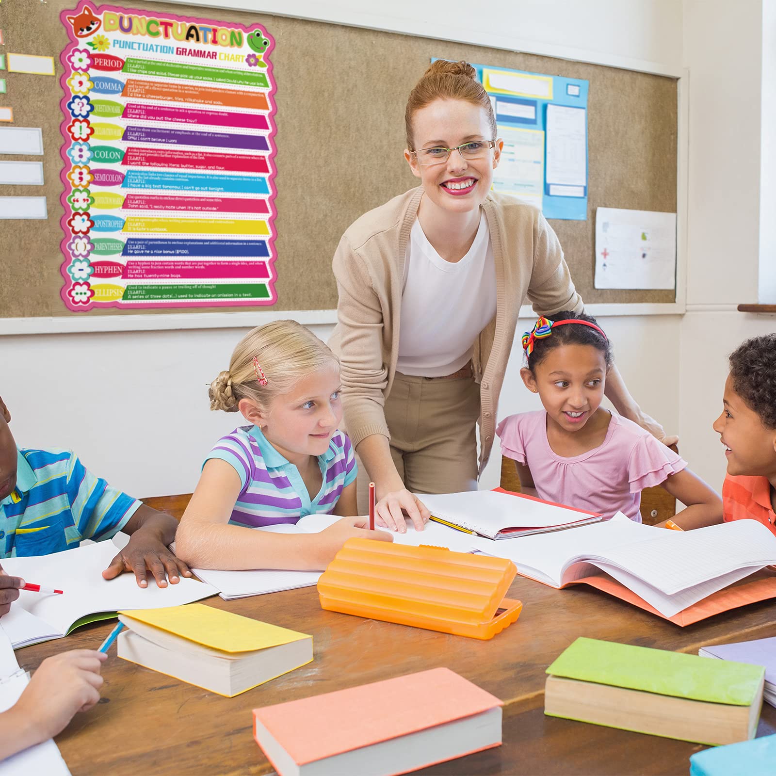 2 Pieces Punctuation Poster Speech Poster Educational Grammar ...