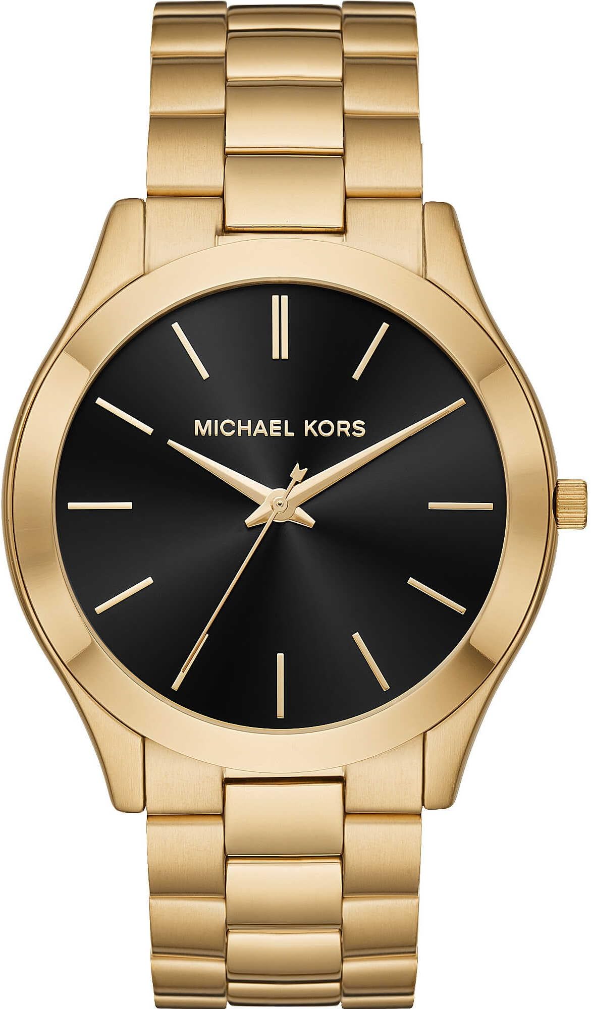 Michael Kors Runway Watch für Herren, Quarzwerk mit Edelstahl- oder ...