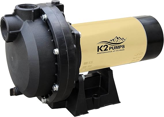 Amazon.com: K2 Pumps IRP15001K 1-1/2 HP Sprinkler Pump Dual Voltage ...