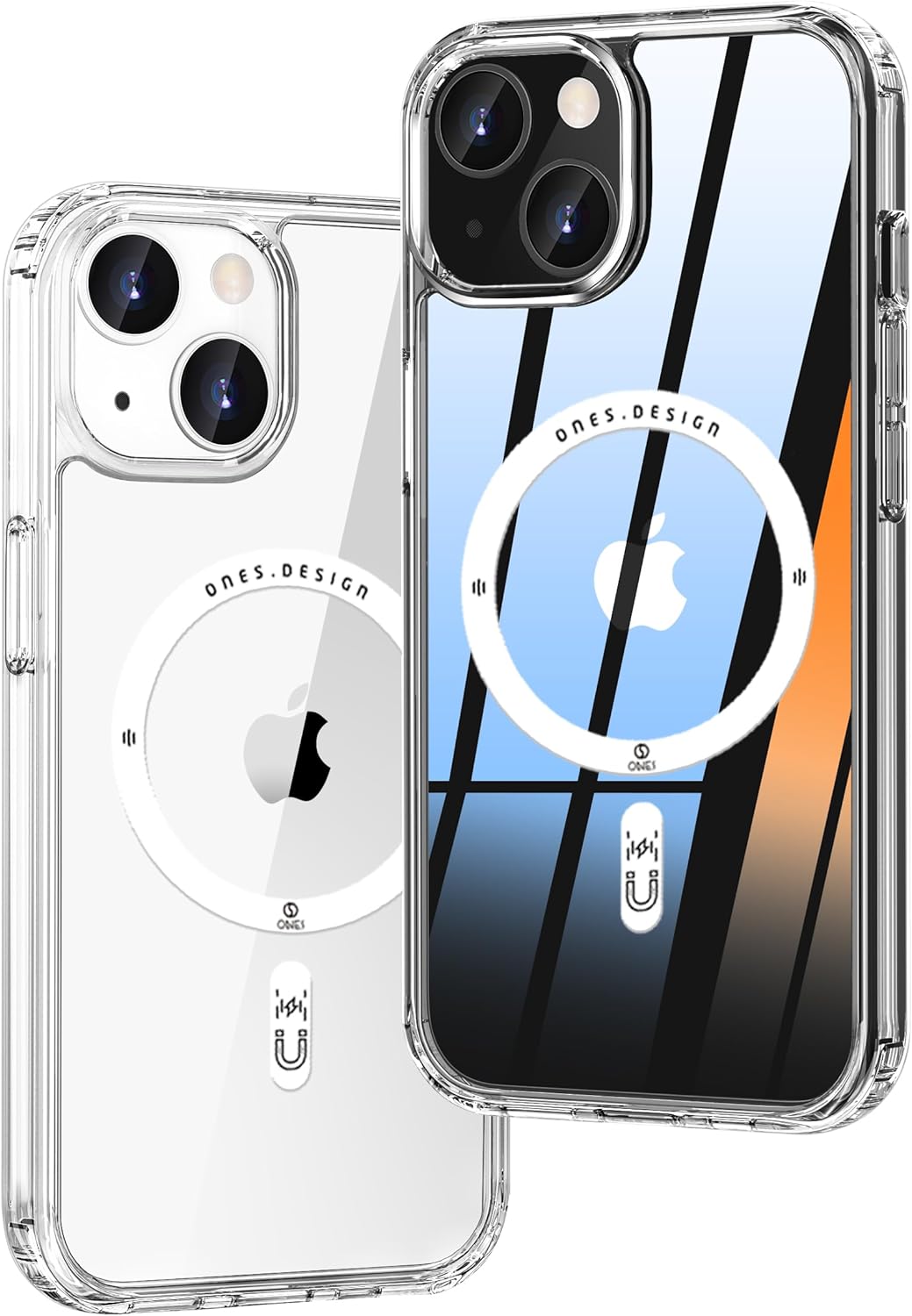 ONES for iPhone 13 mini Case Clear, Compatible with MagSafe, Military ...