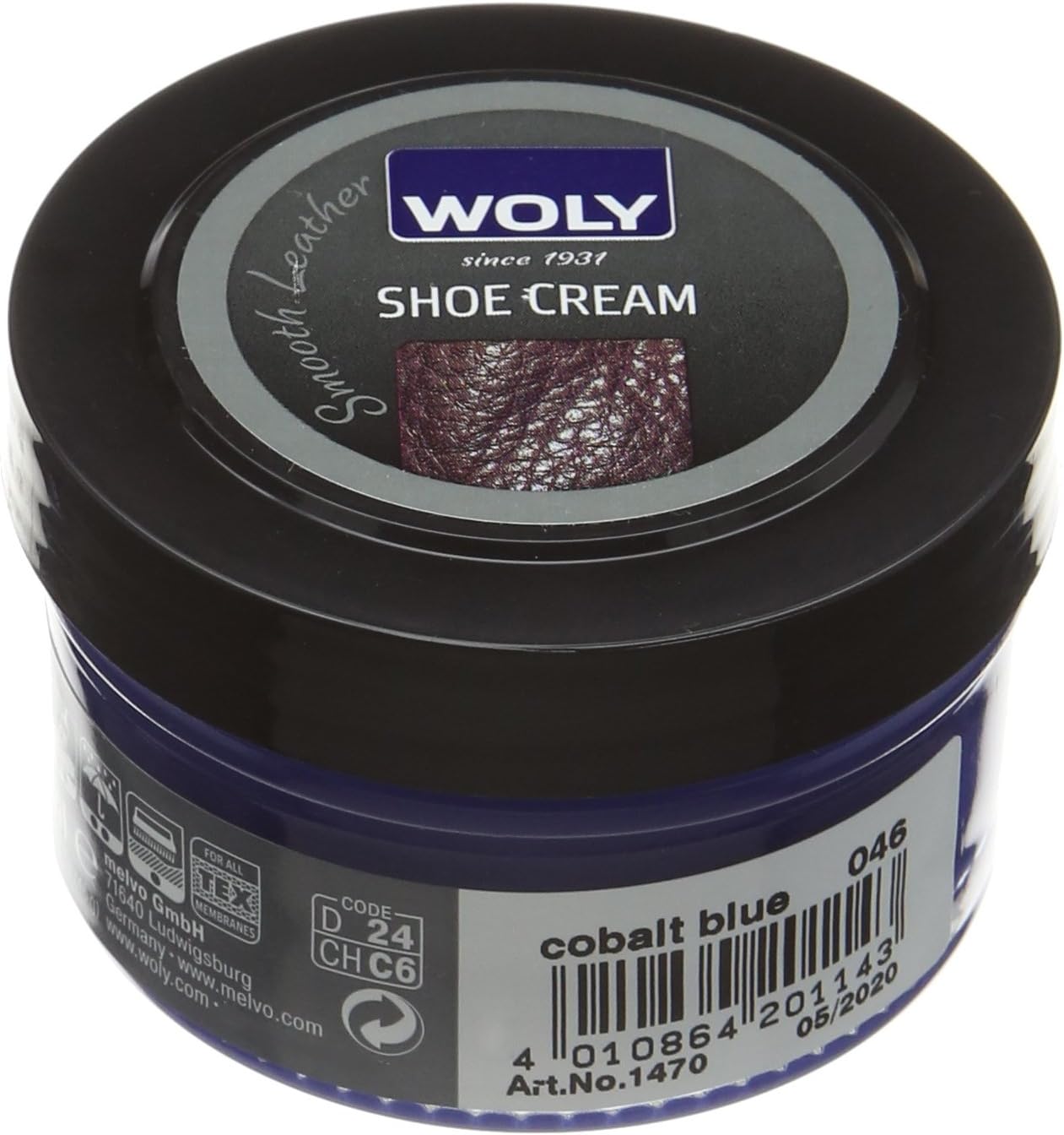 Woly Unisex-Adult Shoe Cream Treatments and Polishes 1470046 Cobalt ...