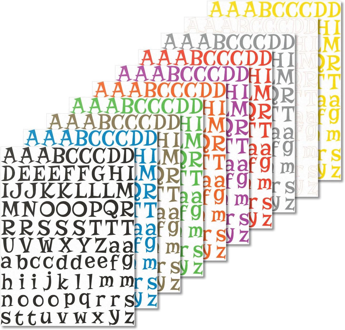 Amazon.com: Versatile Self-Adhesive Letters - Perfect for Address ...