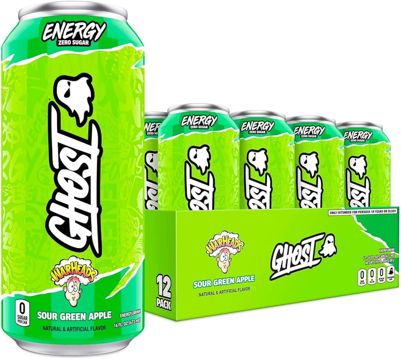 Amazon.com : GHOST Energy Performance Energy Drink, Faze Clan "Faze Up ...