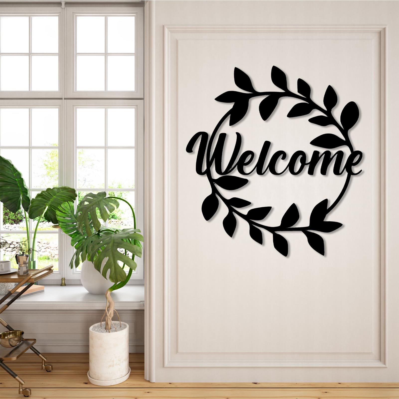 Welcome Wall Decal Welcome Wall Decal SVG Welcome Decorative Vinyl SVG