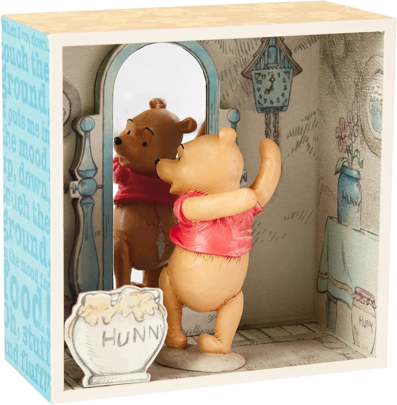 Amazon.com - Hallmark Winnie the Pooh Exercise Time Shadow Box