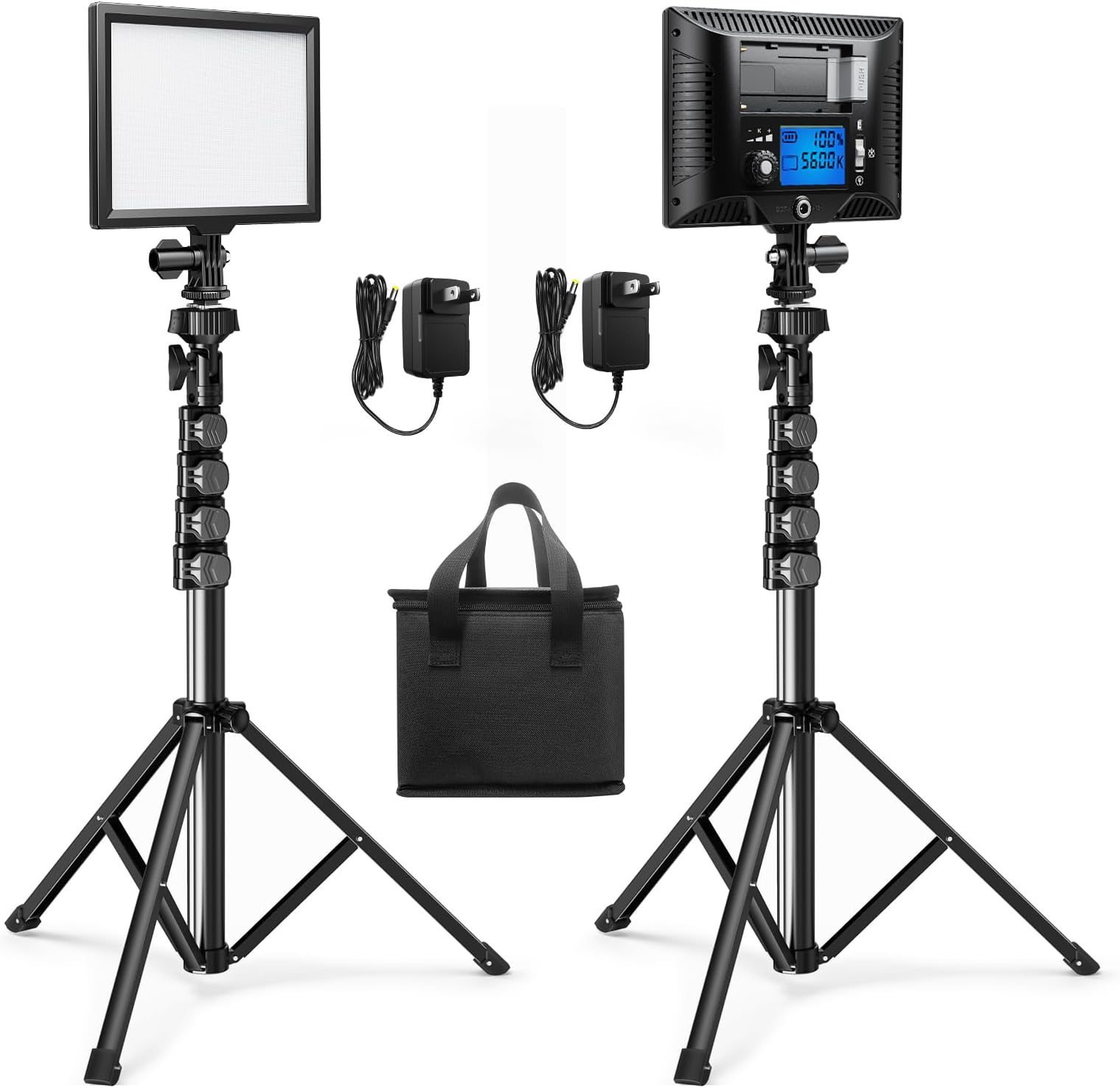Amazon.com : Photography Video Lighting Kit, LED Studio Streaming ...