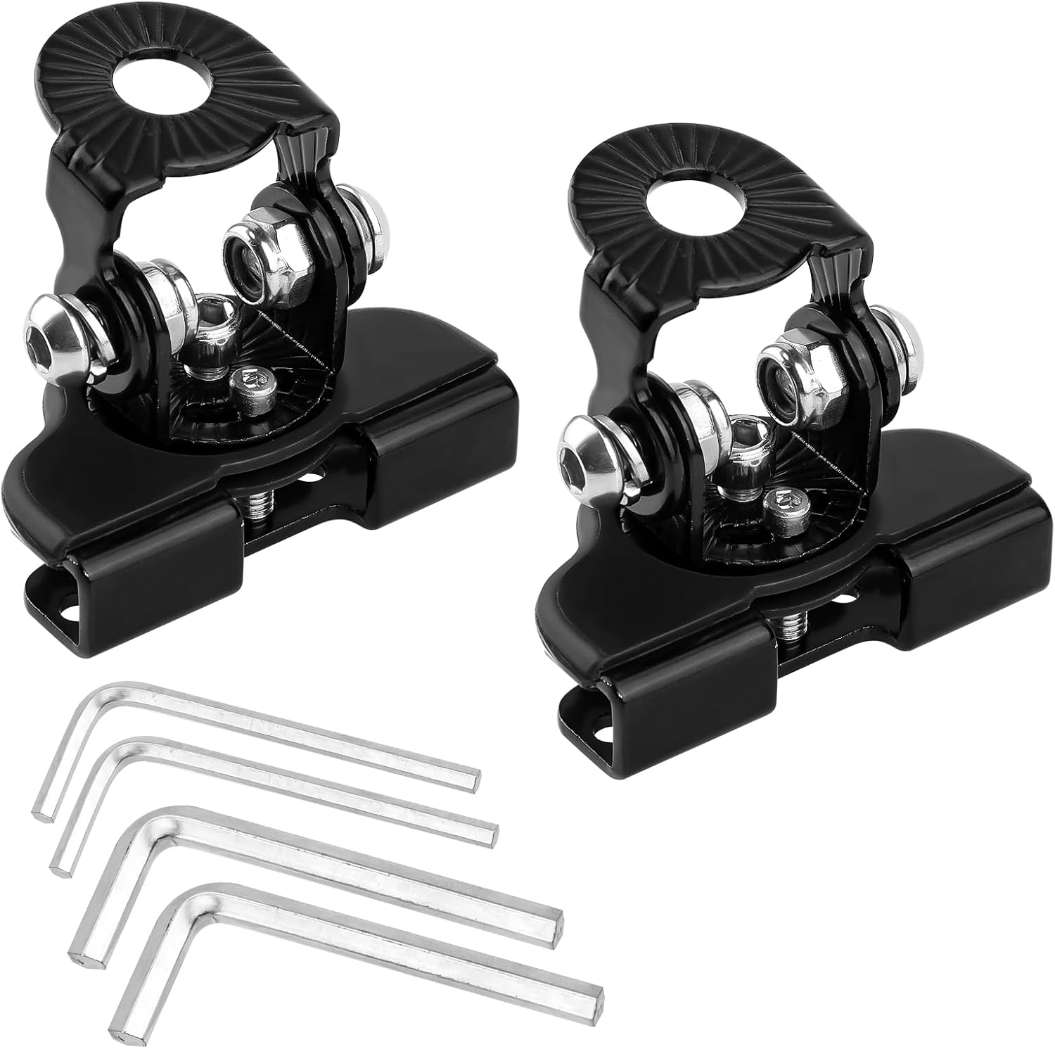 Nilight 2pcs Universal Offroad Light Bar Stand Clamp Ditch Light ...