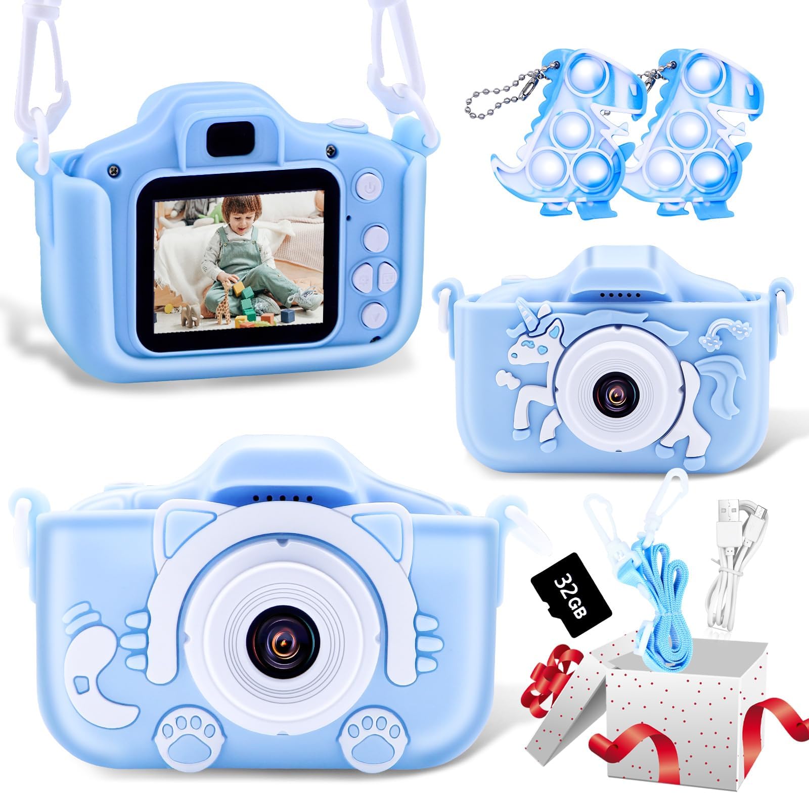 Amazon.com : ekids Spiderman Kids Camera with SD Card, Digital Camera ...