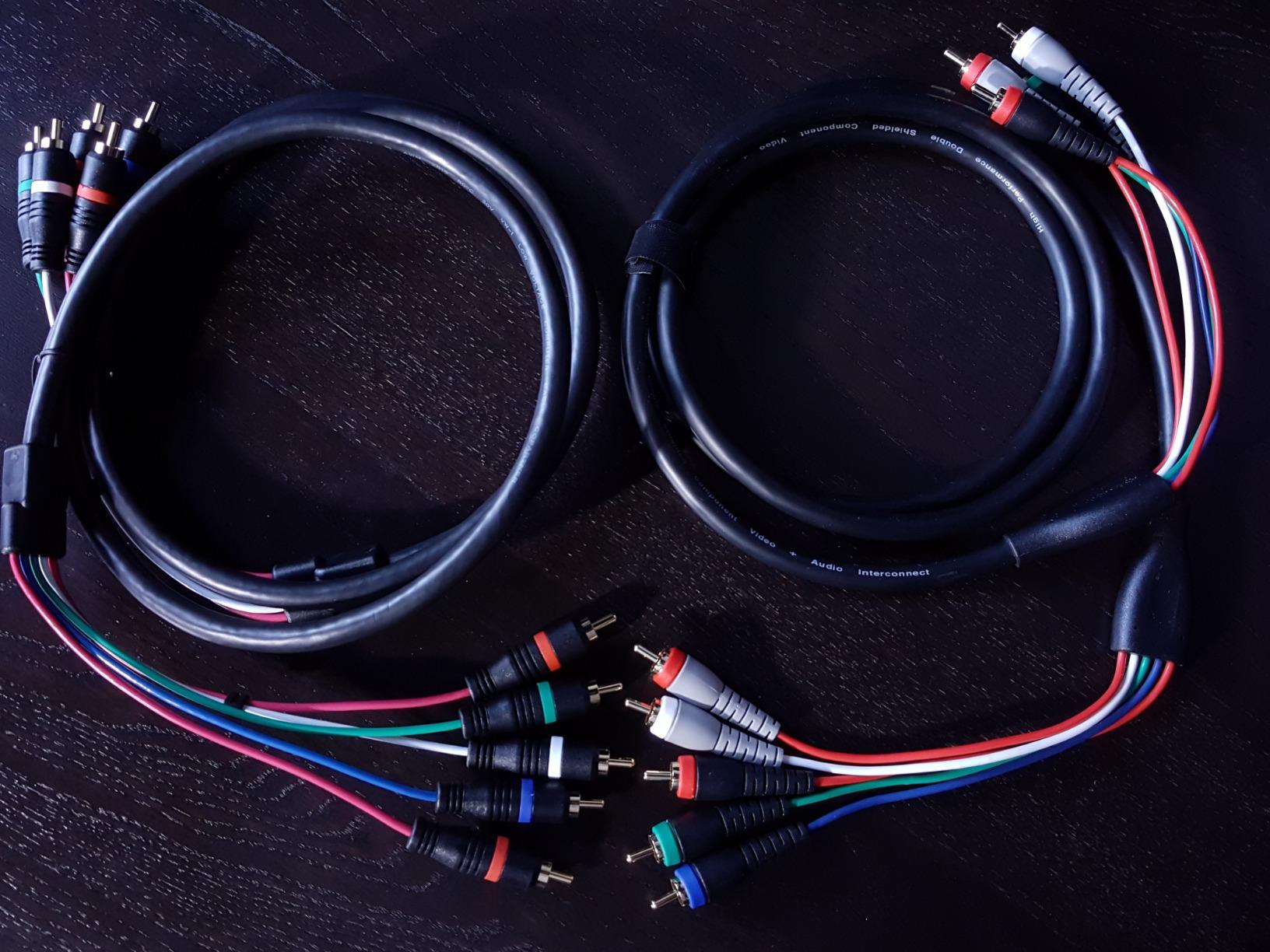 Amazon.com: HD Retrovision YPbPr Component Video Male-to-Male RCA Cable ...