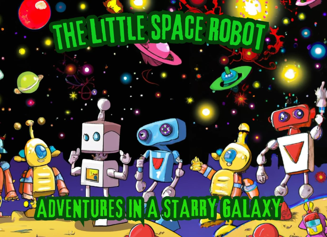 Amazon.com: The Little Space Robot: Adventures in the Starry Galaxy - A ...