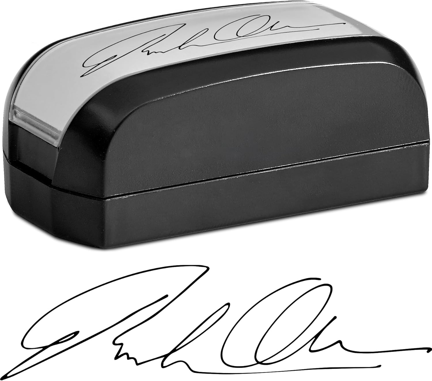 Amazon.com : MaxMark Custom Signature Stamp - Small Size Pre-Inked ...