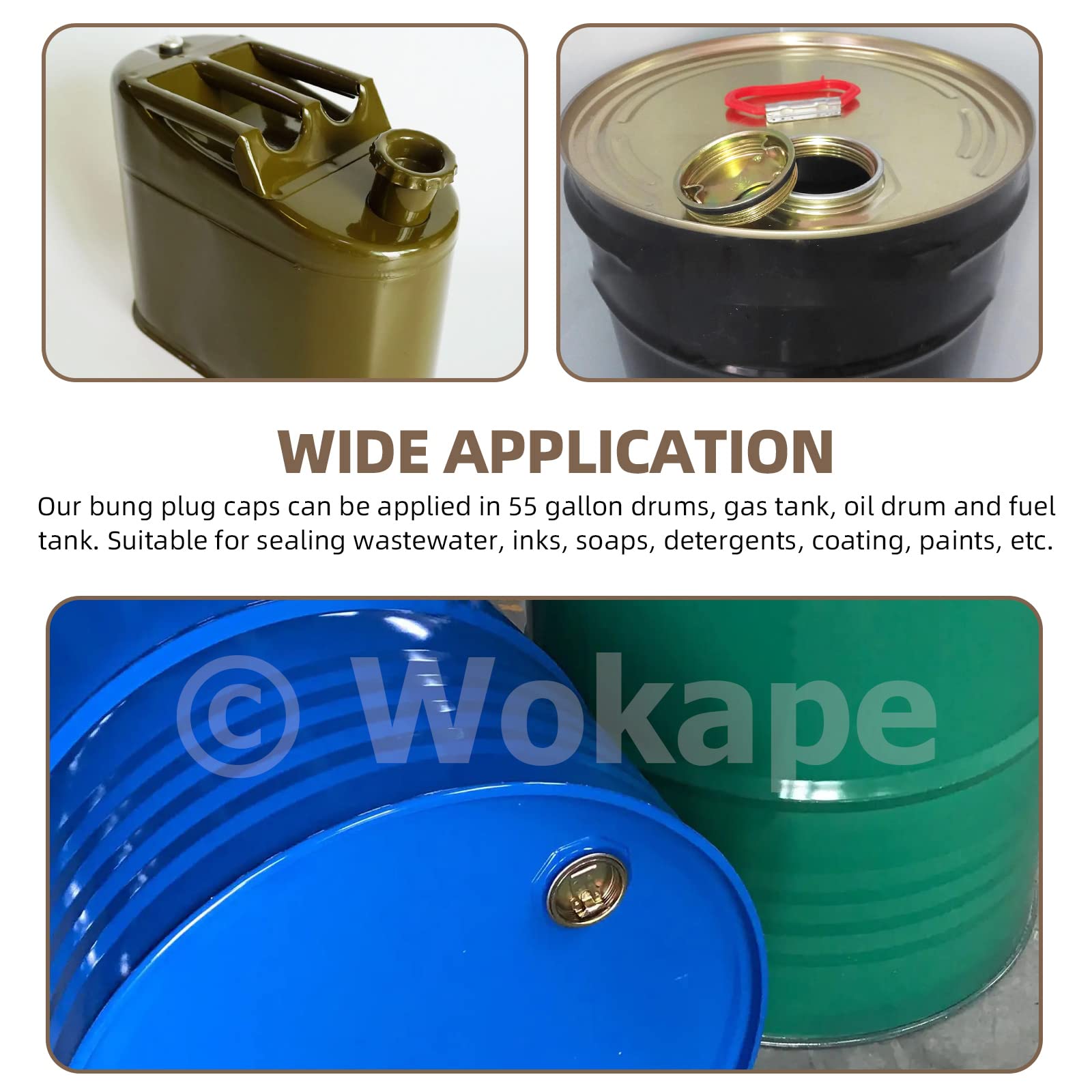 55 Gallon Steel Drum Plug