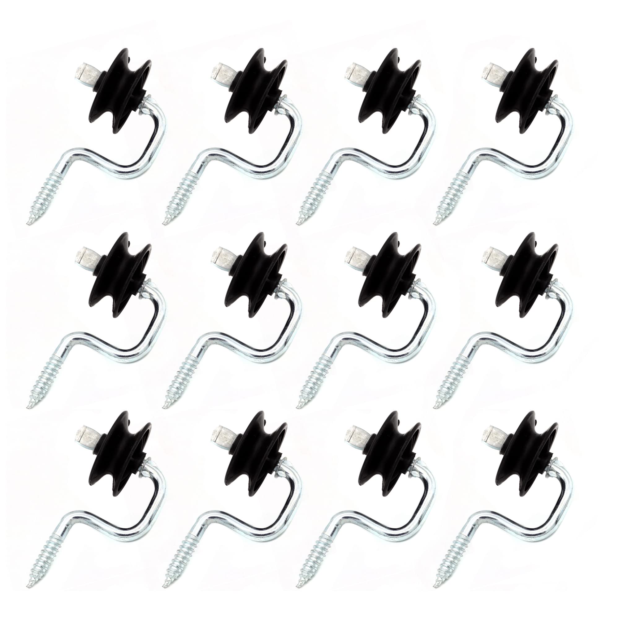 Amazon.com: 12 Pcs Wood Post Screw-in Corner Post Bracket with ...