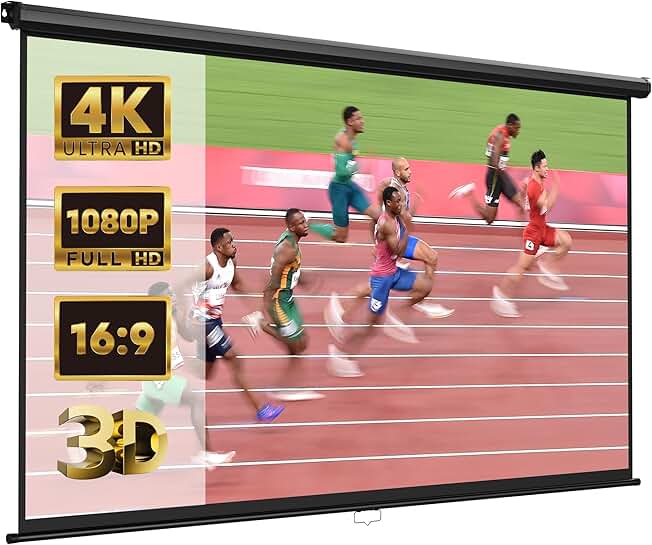 Amazon.co.uk: Projection Screens - Projection Screens / Projector ...