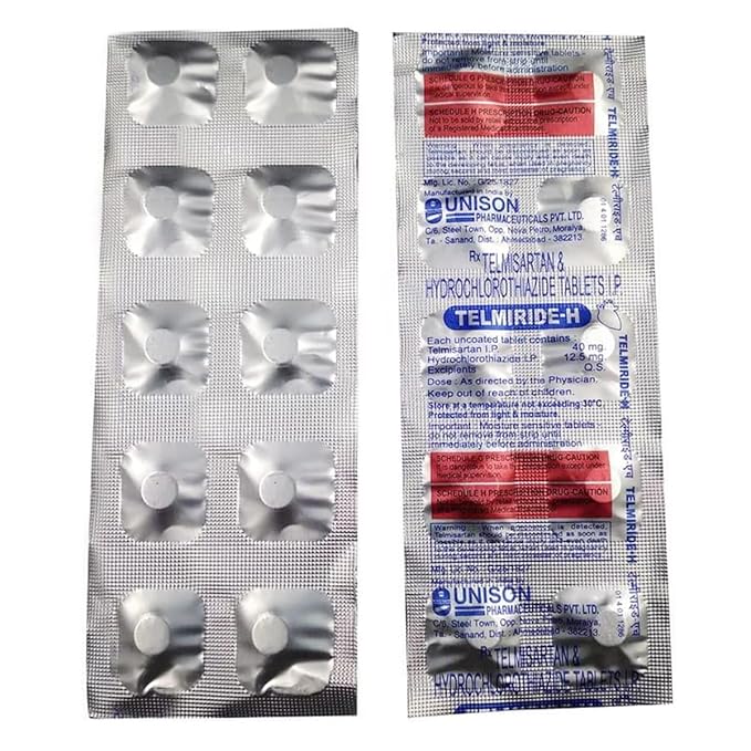 Telmiride H - Strip of 10 Tablets : Amazon.in: Health & Personal Care