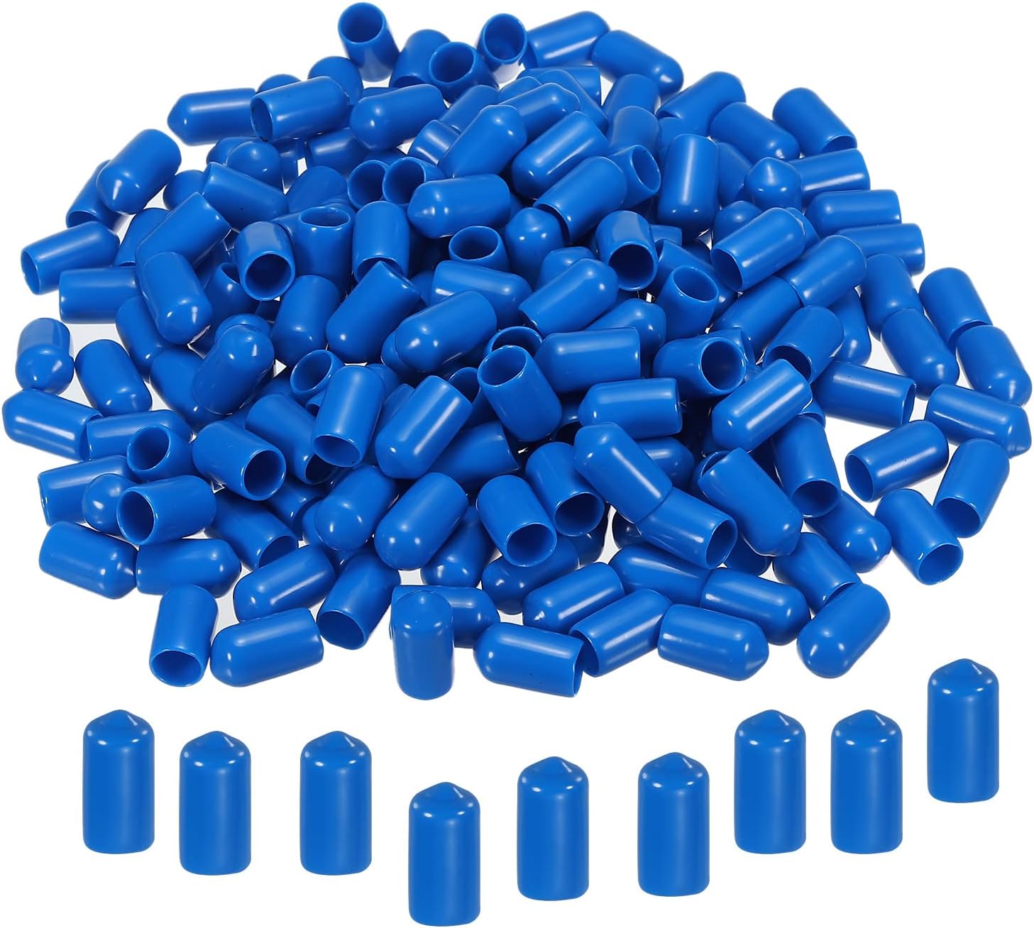 QUARKZMAN 200pz Gomma Estremità Cappucci Copertura 8mm Vinile Vite ...