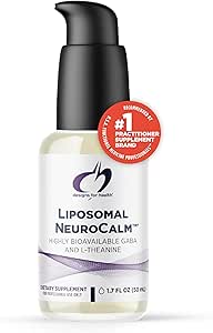 Designs for Health Liposomal NeuroCalm - Liquid GABA + L-Theanine to ...