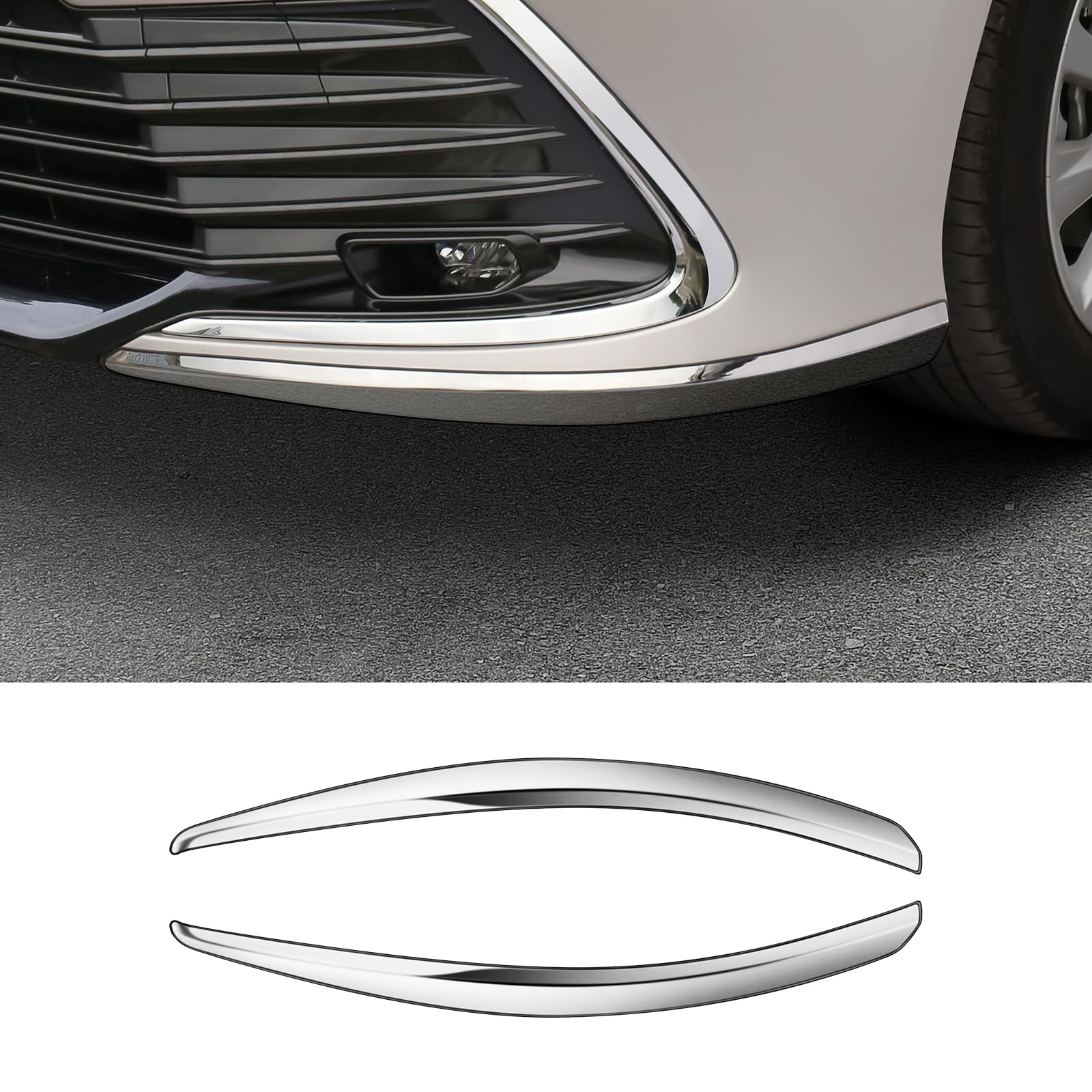 Amazon.com: Bercicci Car Front Bumper Protector Guard for 2024 2023 ...