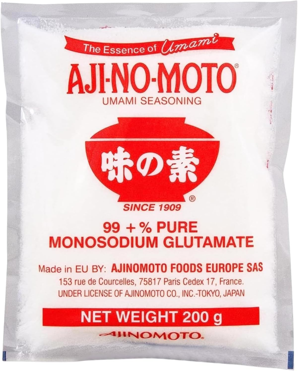 Ajinomoto MSG – Umami Seasoning Monosodium Glutamate 200g VMART ...