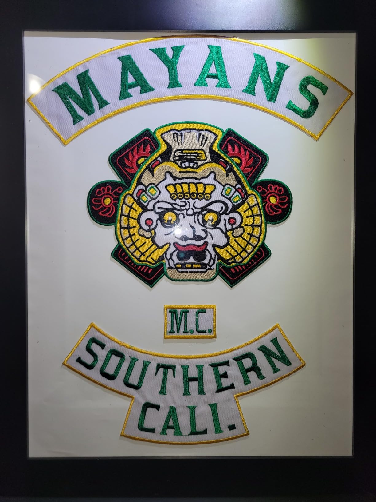Amazon.com: Mayans MC Large Patch, Southern Cali Biker Gang Embroidered ...