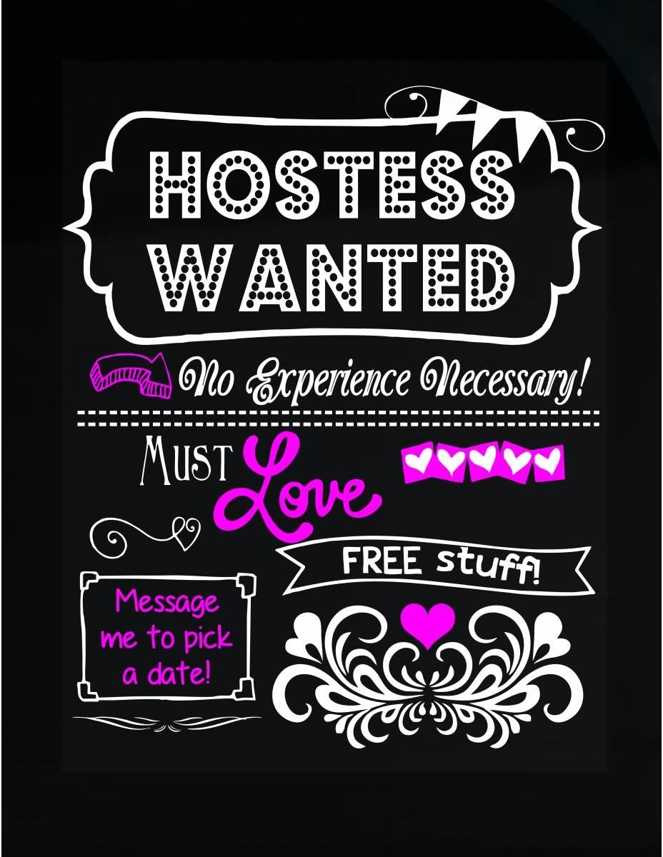 Amazon.com: Hostess Wanted No Experience Necessary Message Pick Date ...