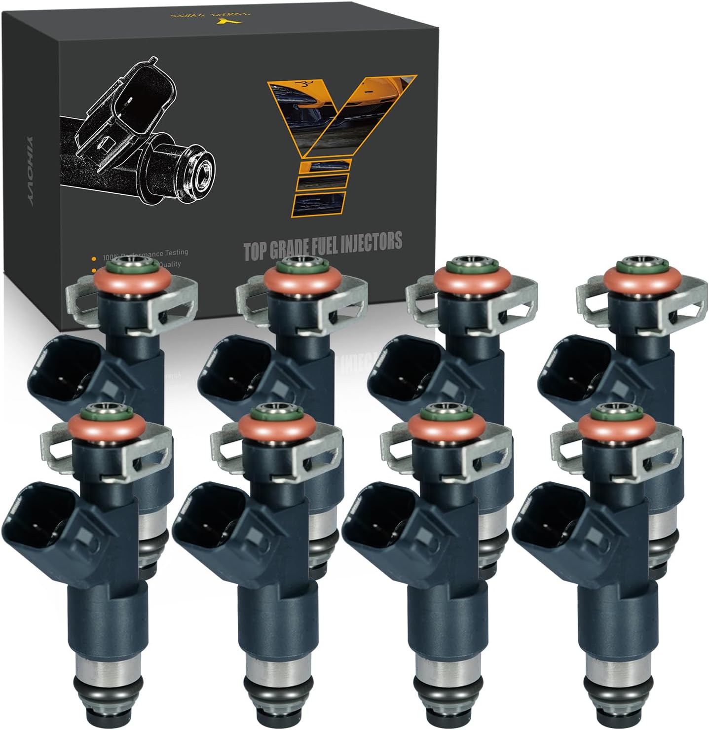 Amazon.com: YIHOVY Upgraded Fuel Injectors 12594512 fit for Chevy Tahoe ...