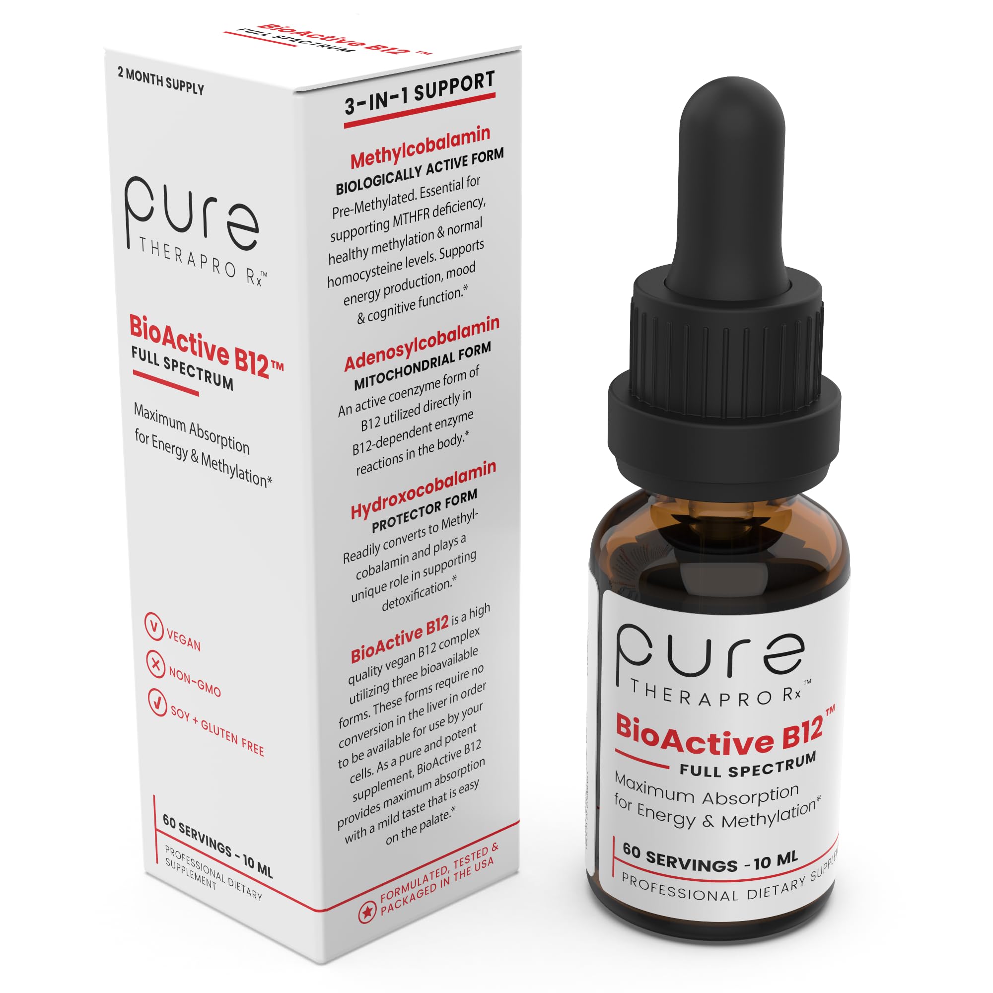 Snapklik.com : Pure TheraPro BioActive Vegan Methylated Vitamin B12 ...